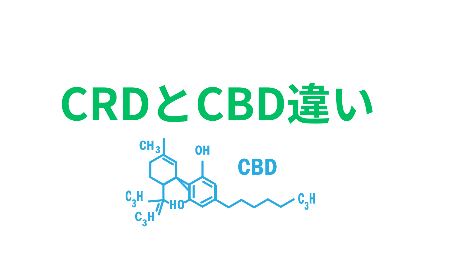 【CRDとは？】3つの利点とCBDリキッド購入時の注意点