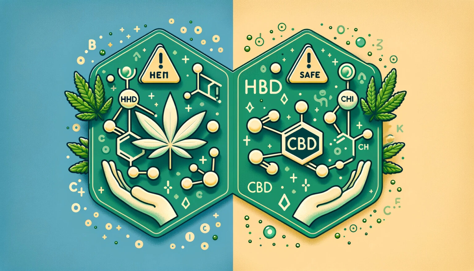 HHCHとは？CBDとの違いは？